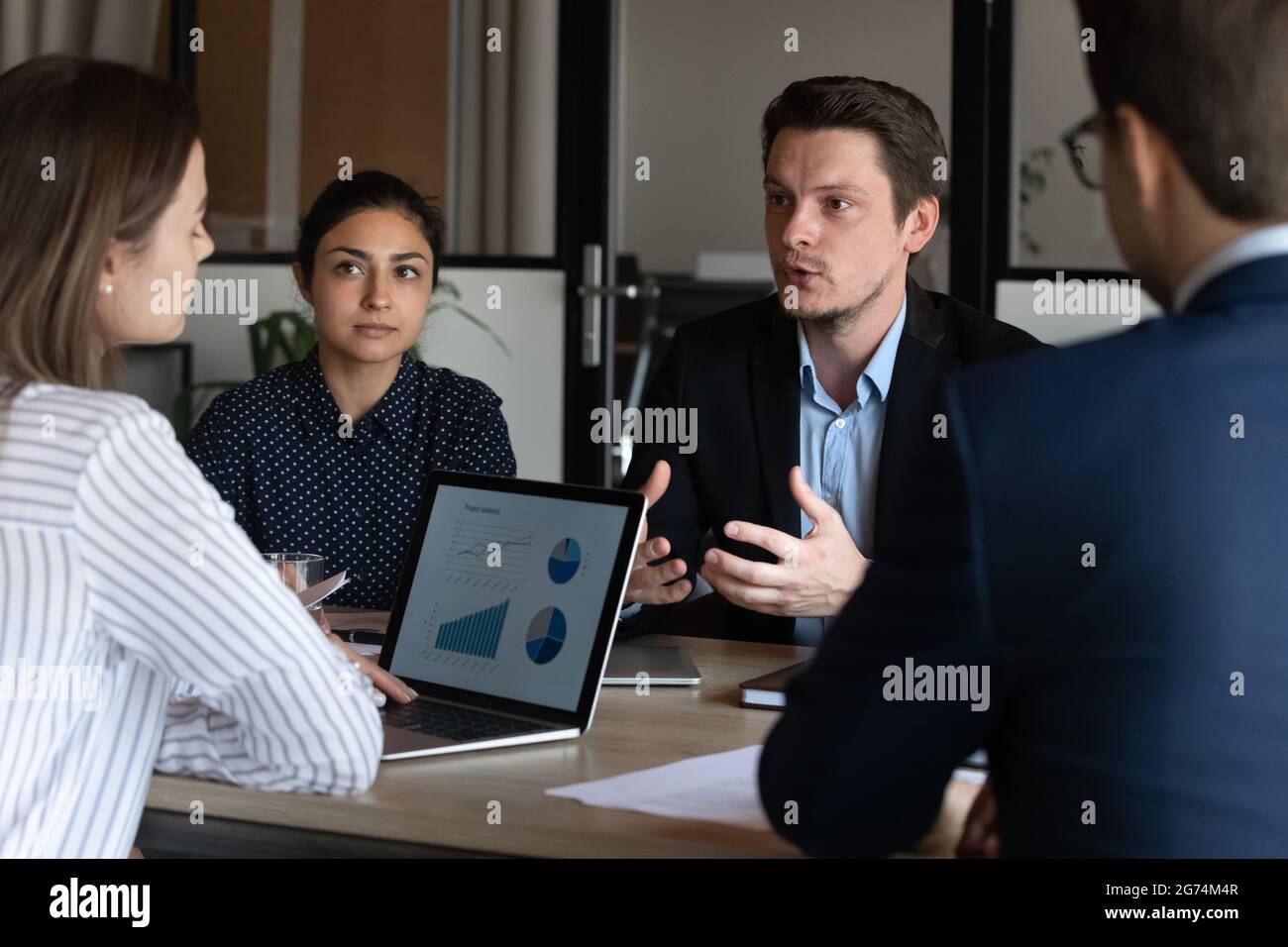 Indian business partners hi-res stock photography and images - Alamy