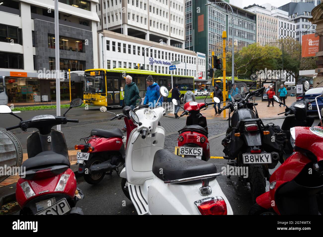 Secured motor scooter hi-res stock photography and images - Alamy