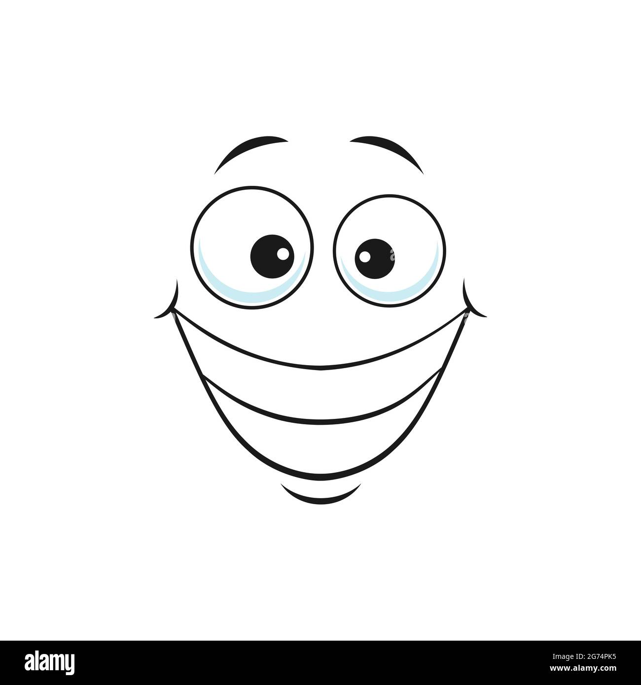 Wide grinning mouth Stock Vector Images - Alamy