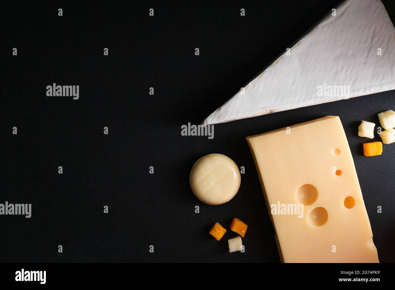 A closeup image of a rectangle and triangle-shaped white akawi and ...