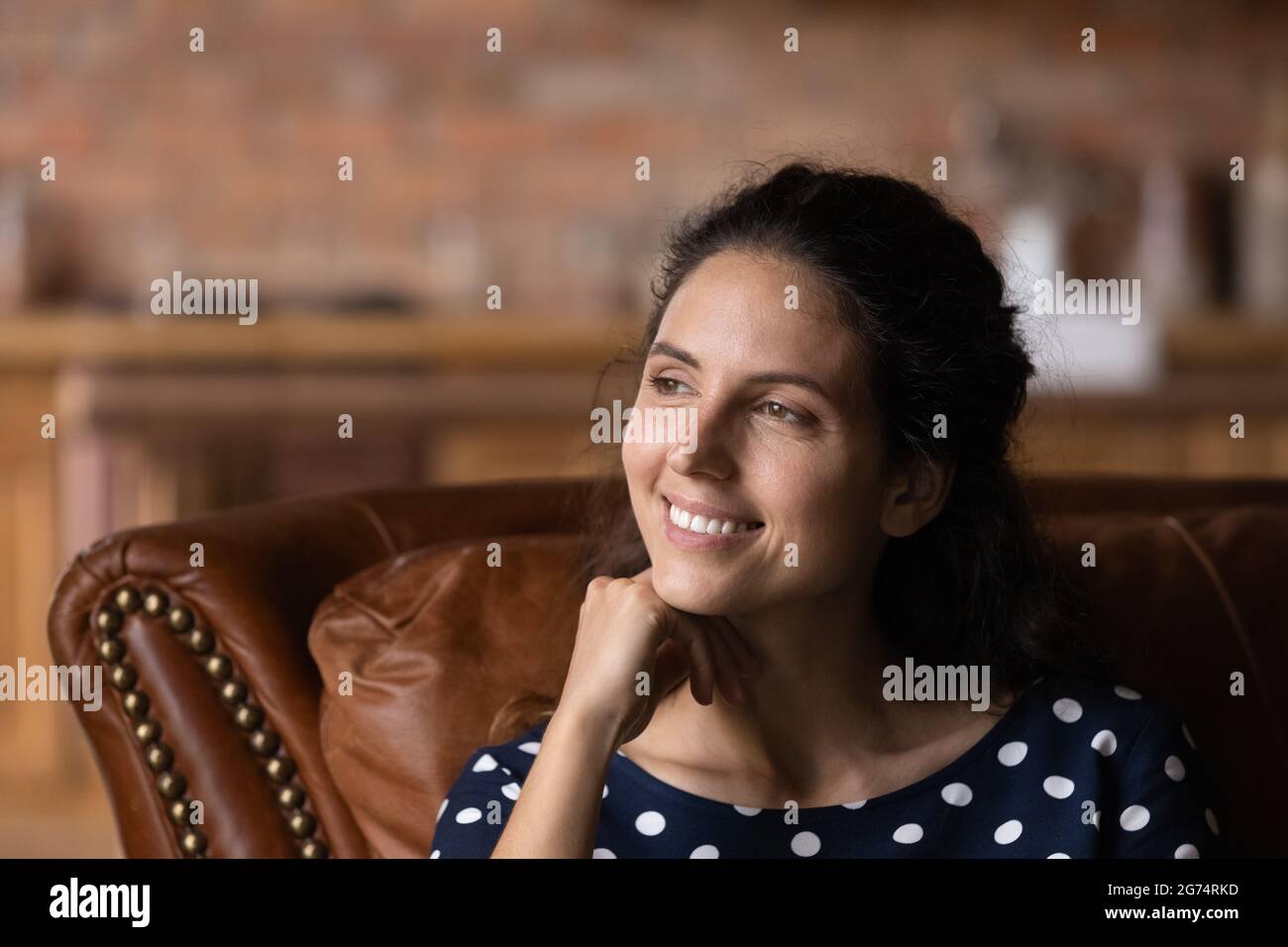 Young woman enjoying relaxing deep hi-res stock photography and images ...