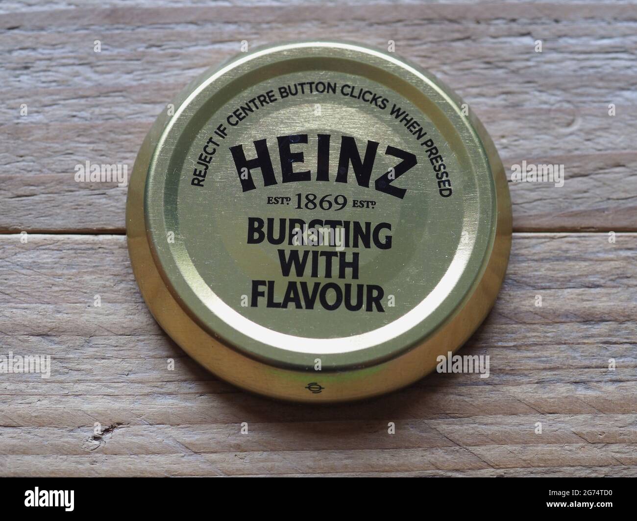 PITTSBURGH, USA - CIRCA JUNE 2021: Heinz jar cap Stock Photo - Alamy