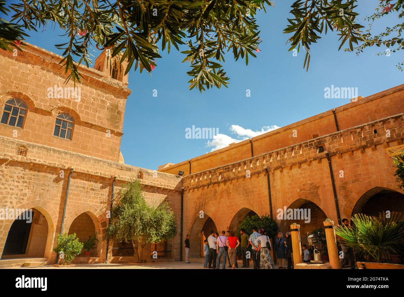 Midyat,Mardin/Turkey - 10/01/2010:Deyrulzafaran Syriac Monastery in ...