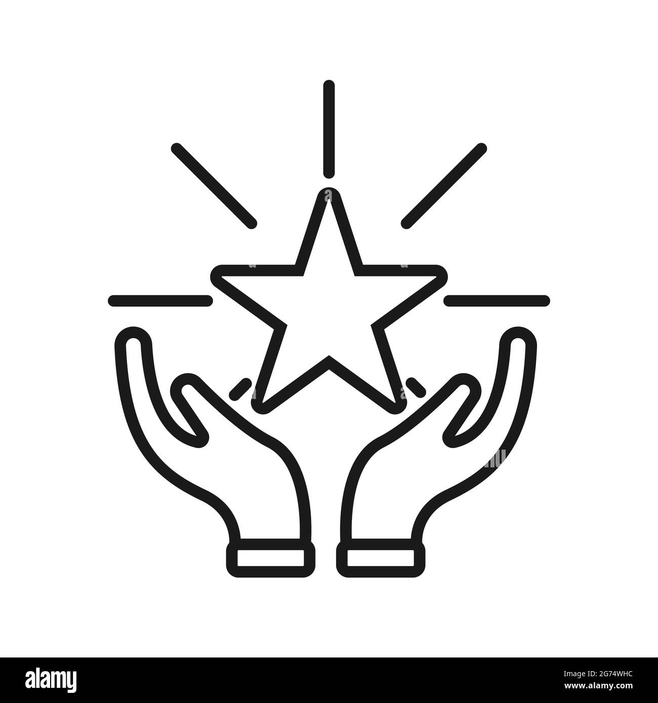 Rating, Review, or feedback icon vector illustration. Customer rating ...