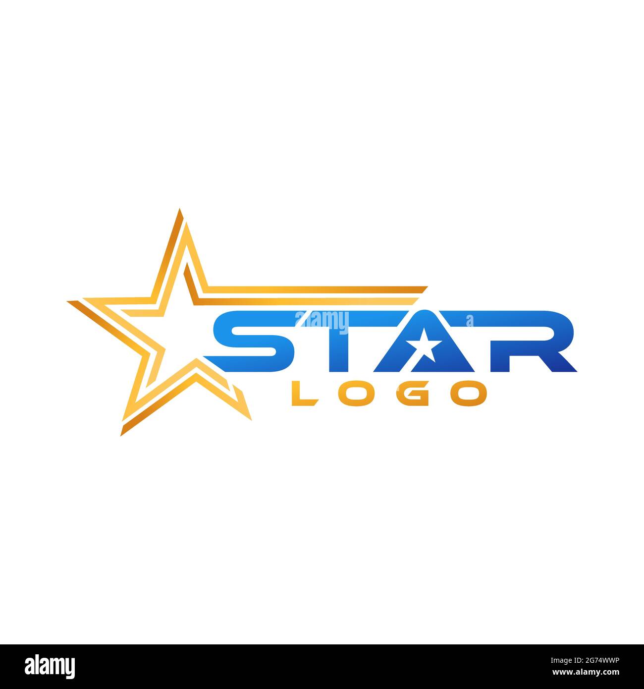 Abstract Star Logo icon Design Vector template. Simple and Elegant Star ...