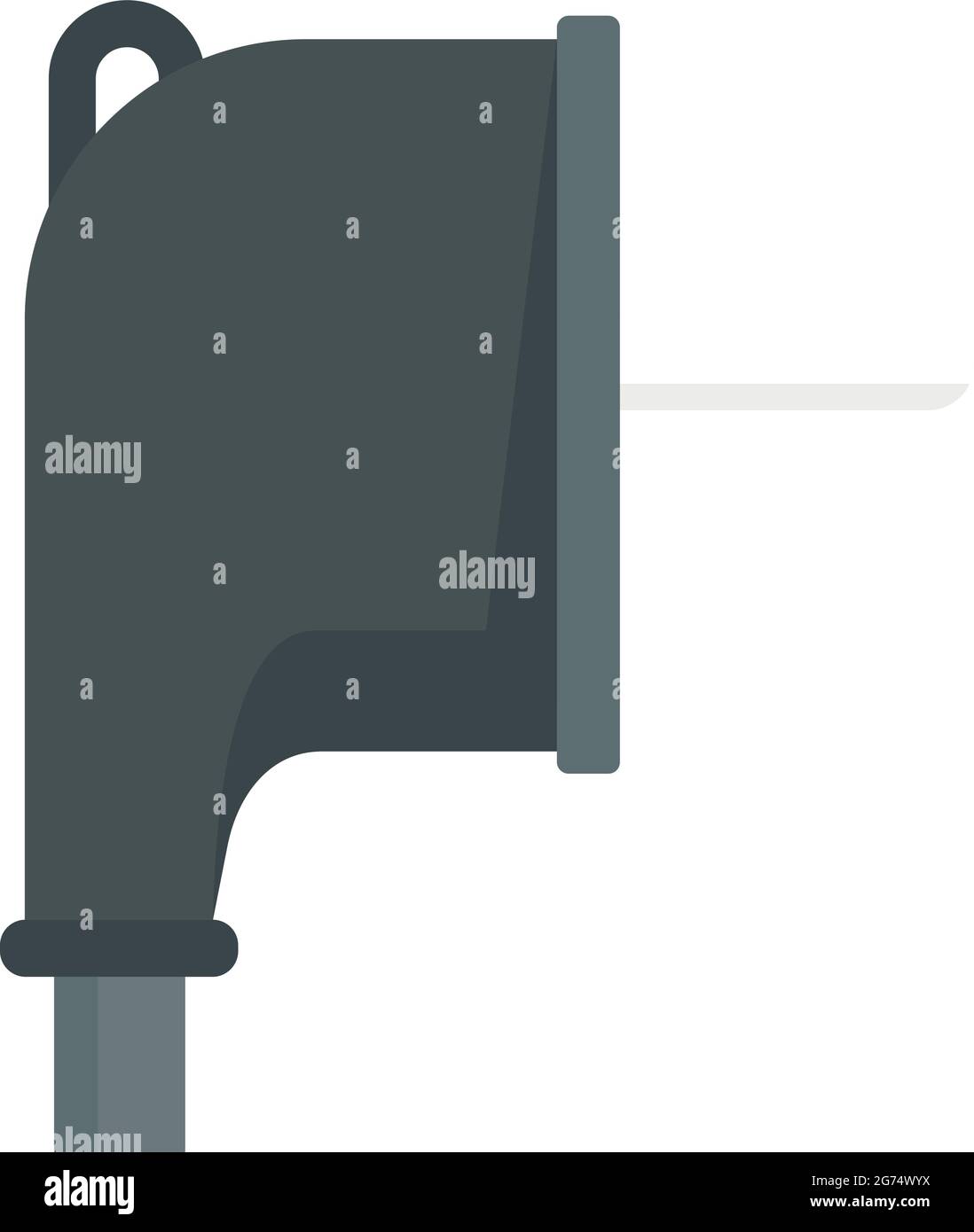 Europe plug icon flat isolated vector Stock Vector Image & Art - Alamy