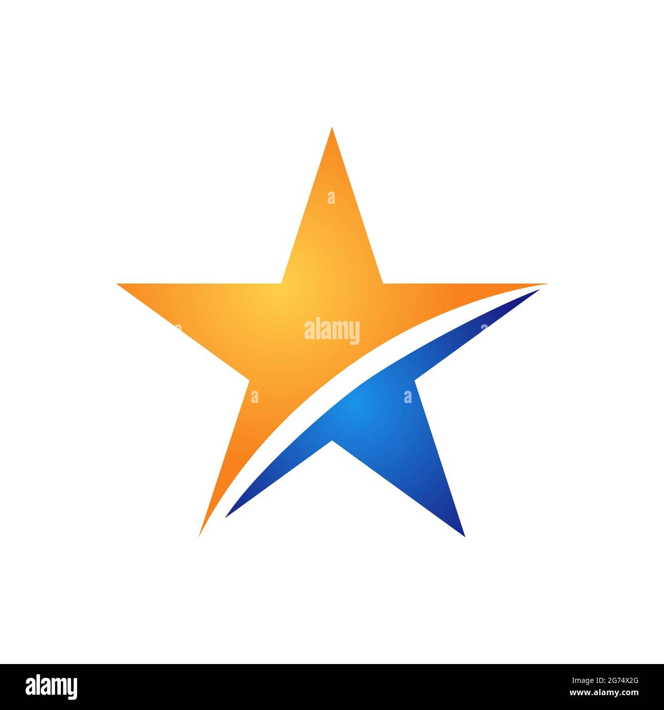 Abstract Star Logo icon Design Vector template. Simple and Elegant Star ...