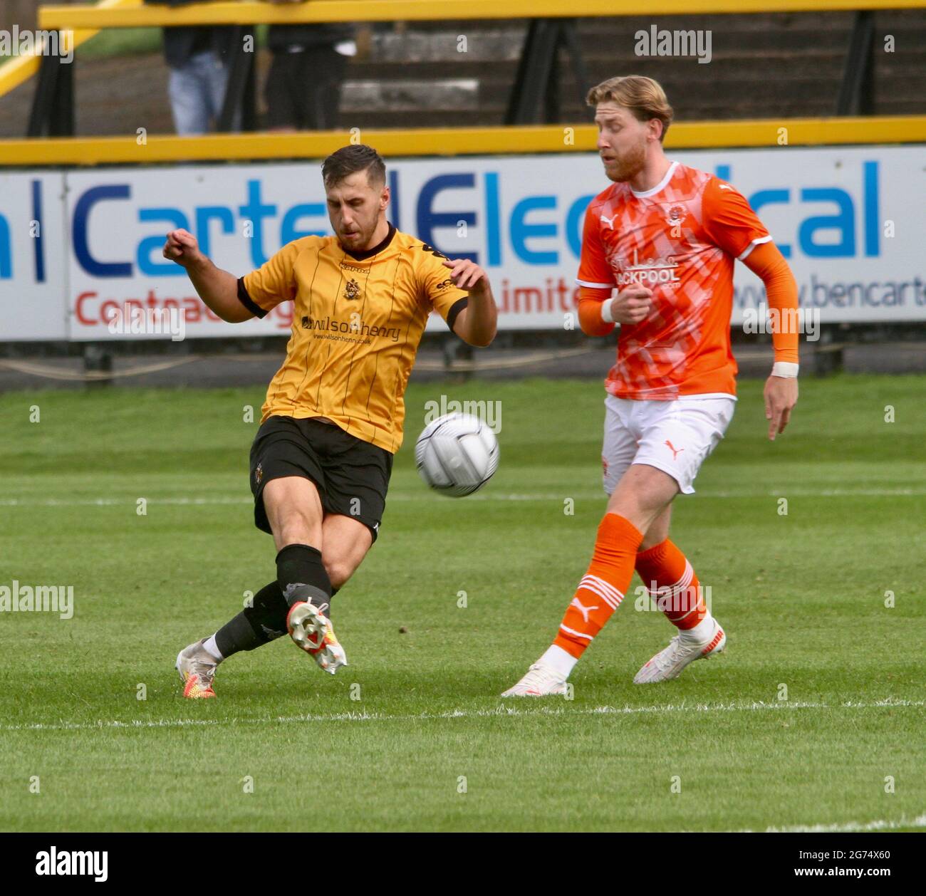 Southport Fc Pre Season Stock Photo - Alamy