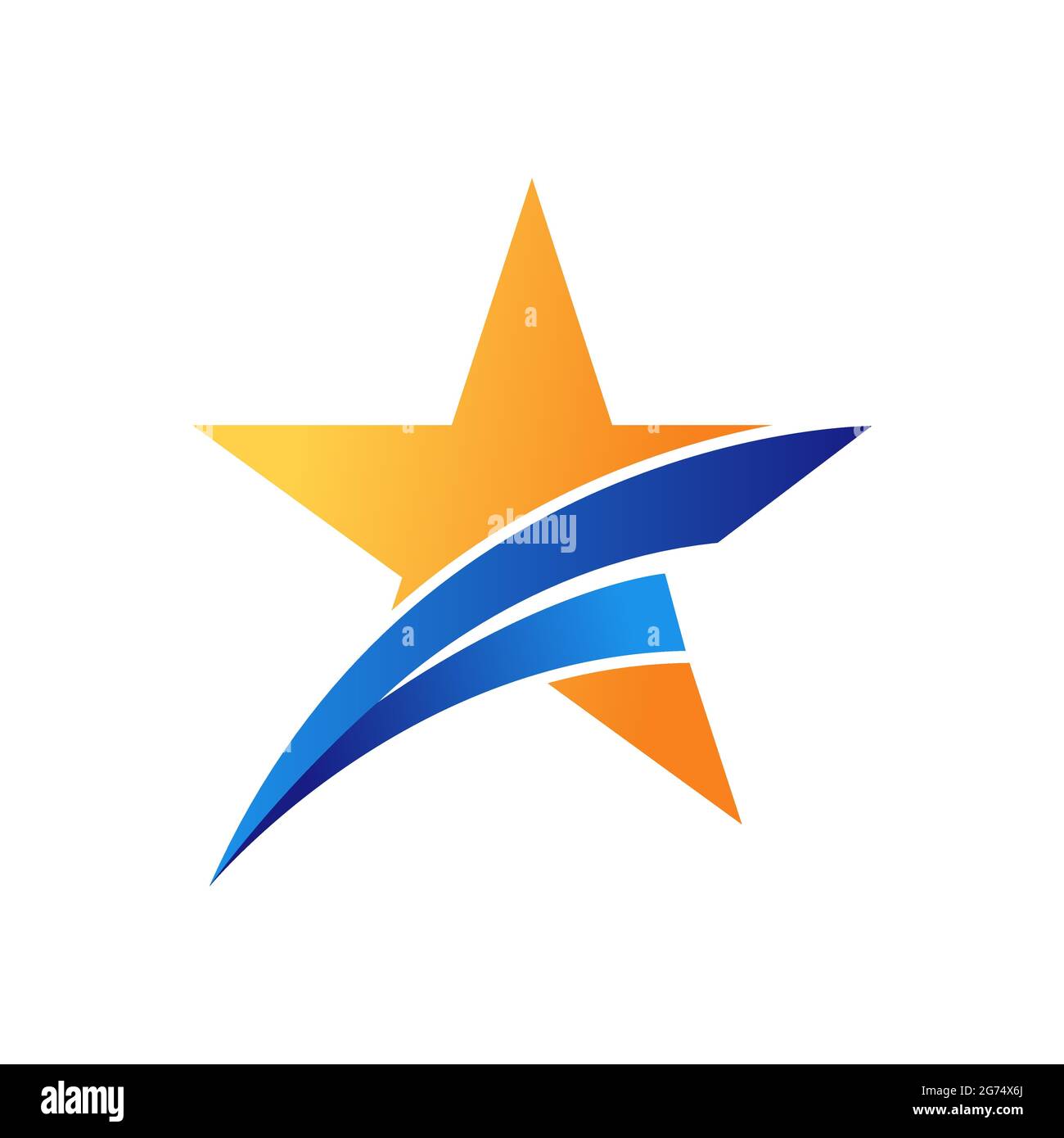 Abstract Star Logo icon Design Vector template. Simple and Elegant Star Logo design concept ...