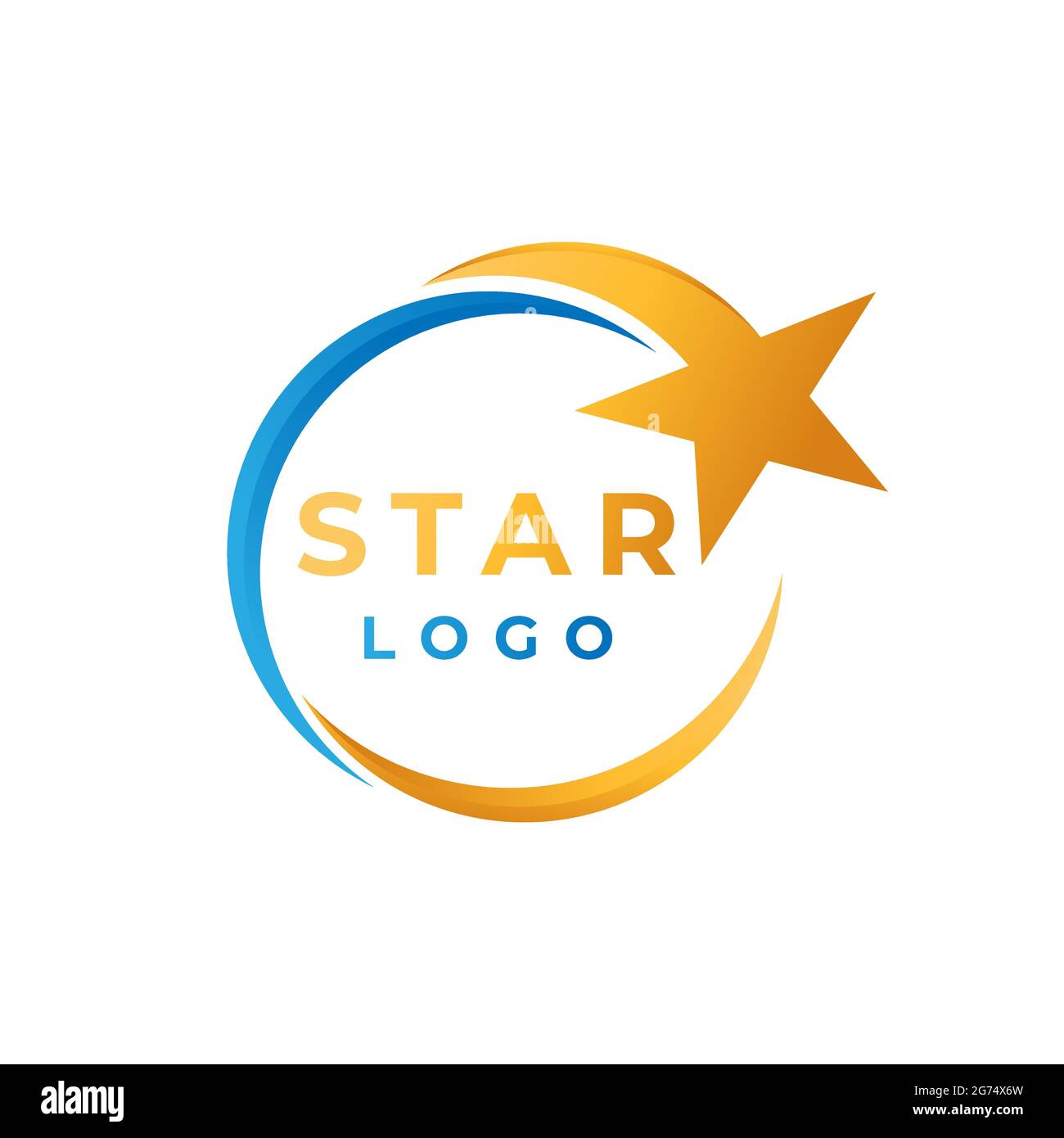 Abstract Star Logo icon Design Vector template. Simple and Elegant Star Logo design concept ...