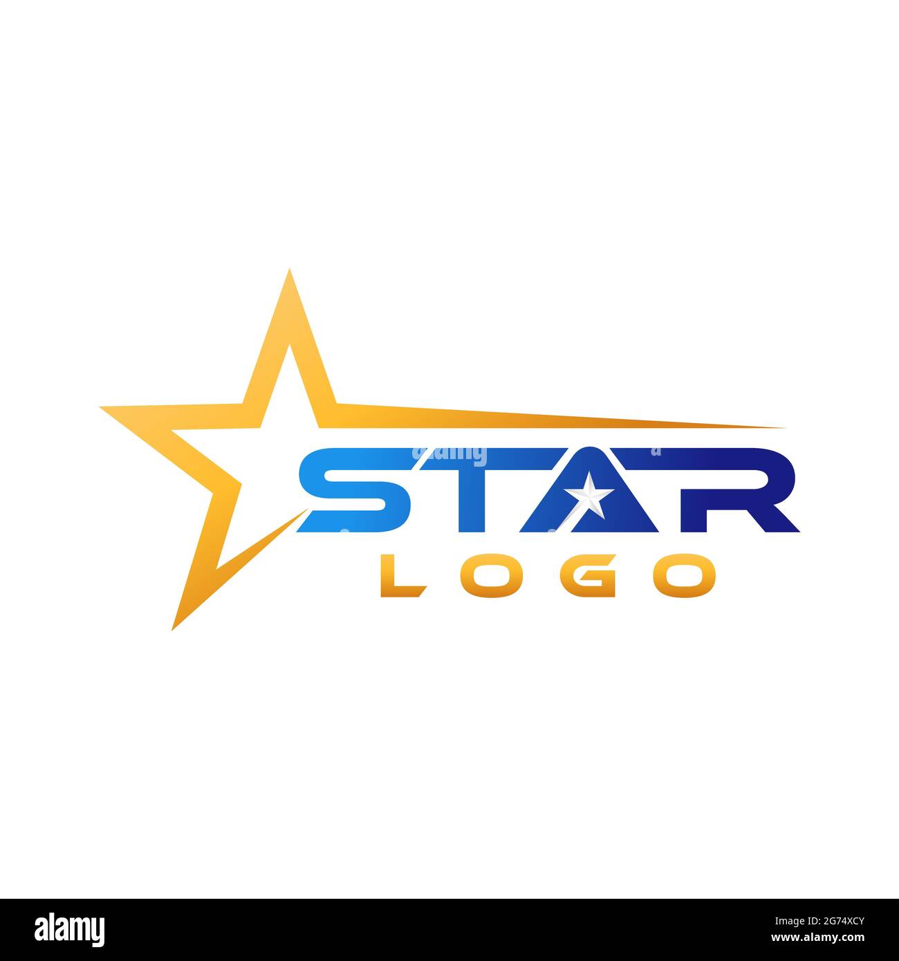 Abstract Star Logo icon Design Vector template. Simple and Elegant Star ...