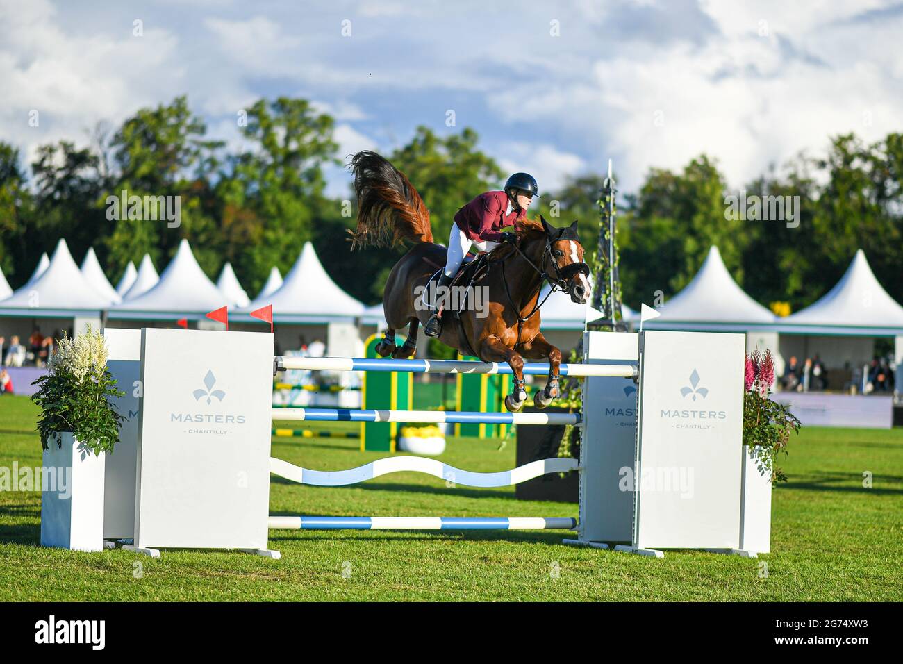 Paris Sellon of United States of America riding Anna JO during the M1 ...