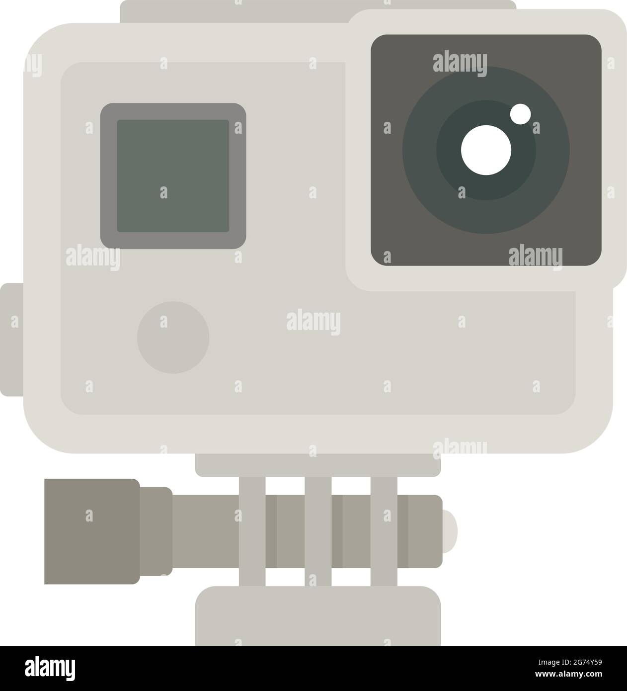 Action Camera Top View Stock Vector Images - Alamy