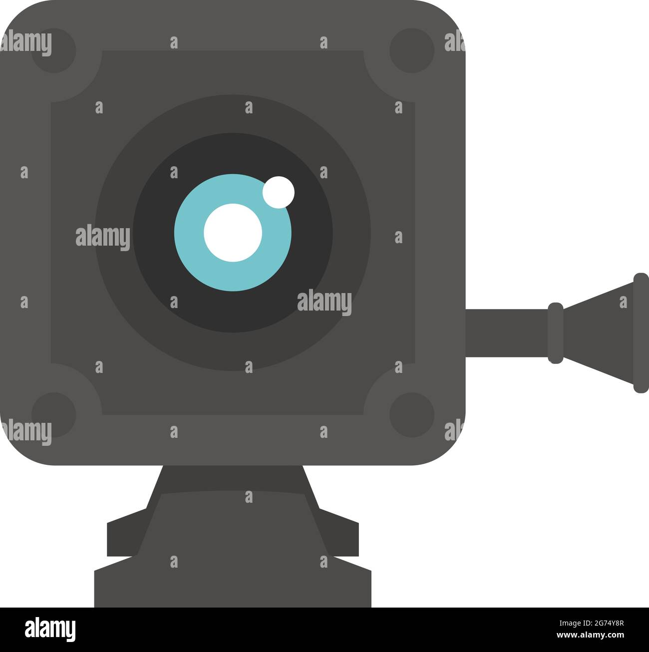 Small action camera icon flat isolated vector Stock Vector Image & Art ...