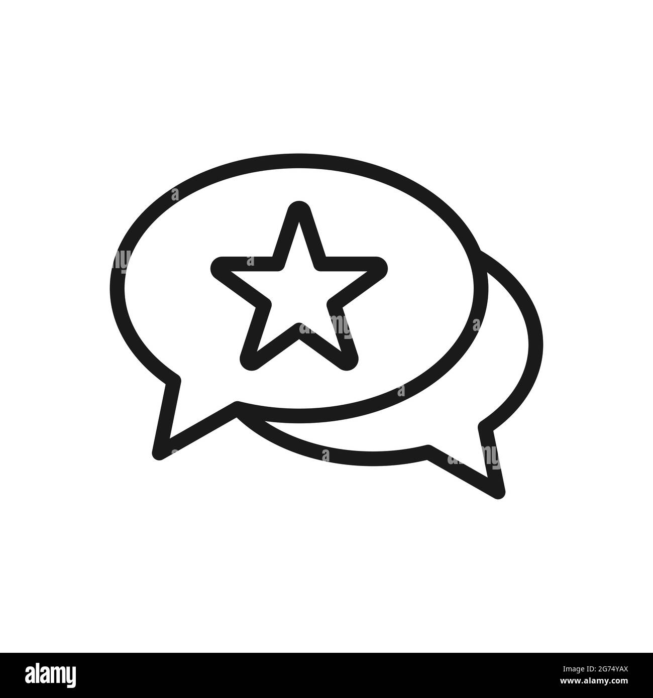 Rating, Review, or feedback icon vector illustration. Customer rating ...
