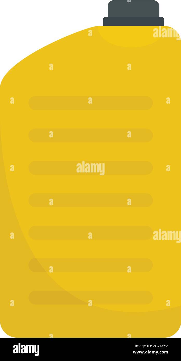 Yellow canister icon flat isolated vector Stock Vector Image & Art - Alamy