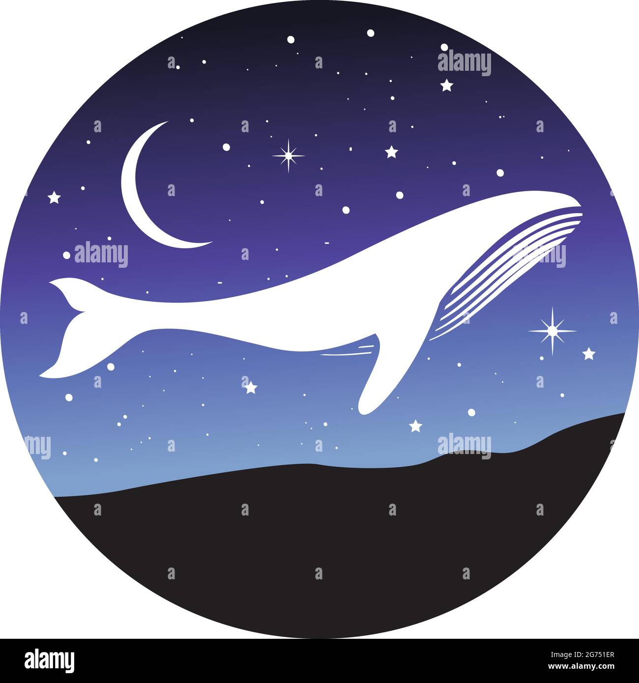 abstract humpback whale Stock Vector Image & Art - Alamy