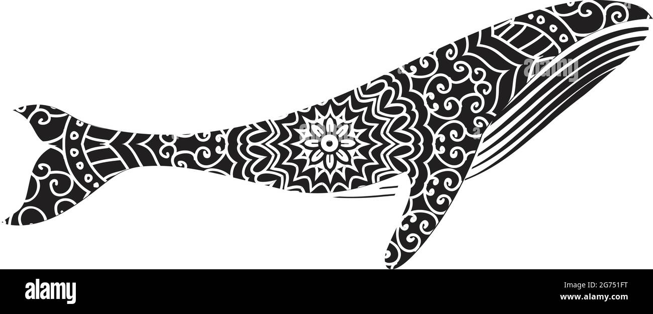 abstract humpback whale Stock Vector Image & Art - Alamy