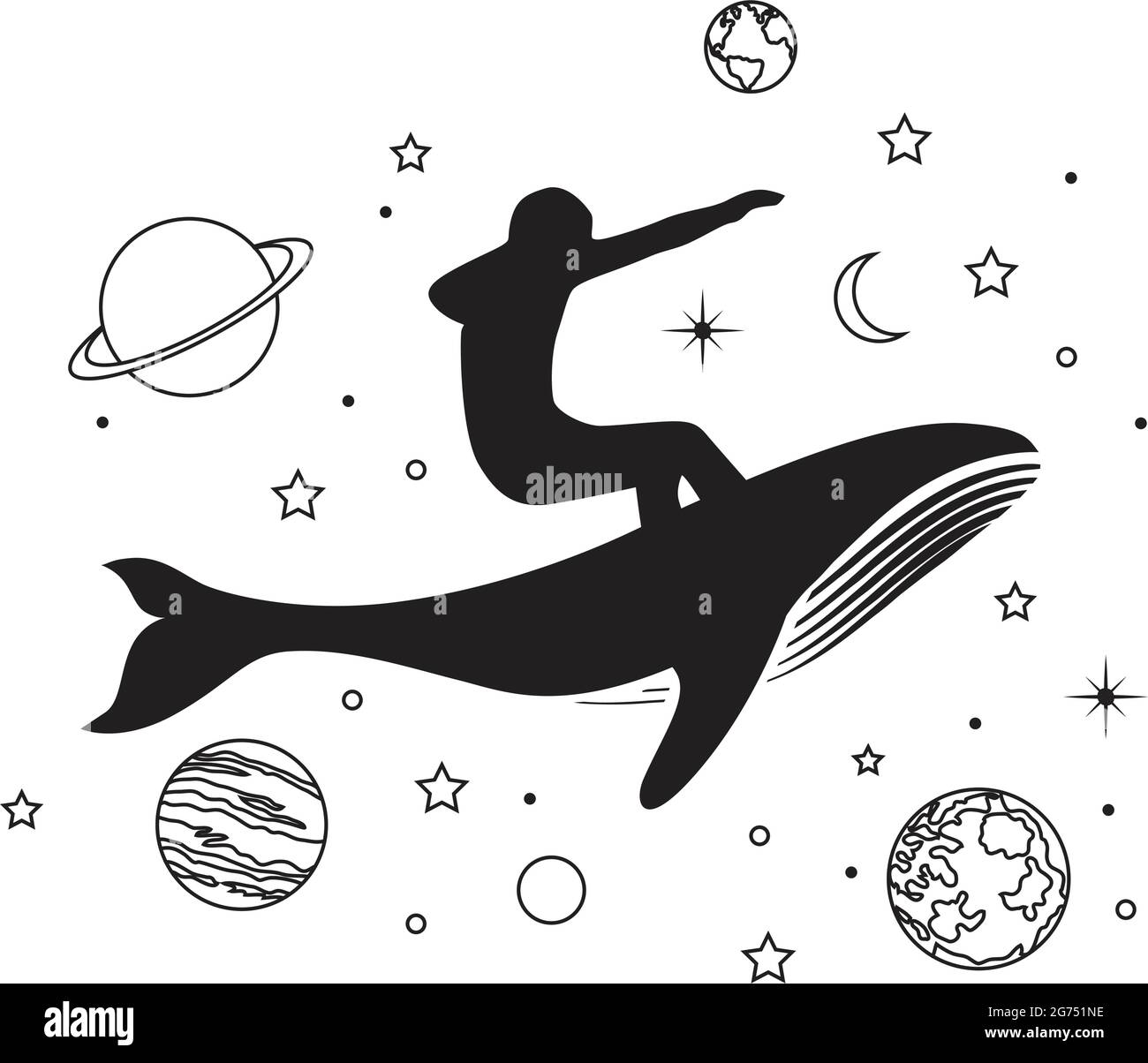 abstract humpback whale Stock Vector Image & Art - Alamy