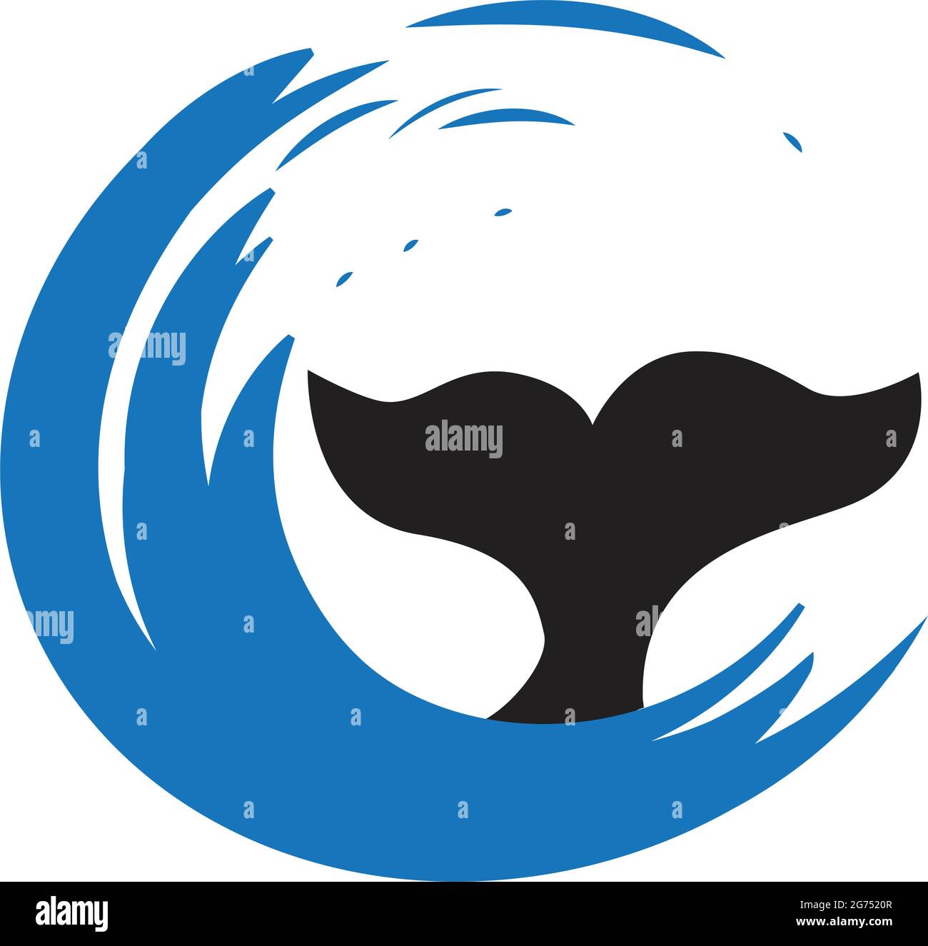 abstract humpback whale Stock Vector Image & Art - Alamy
