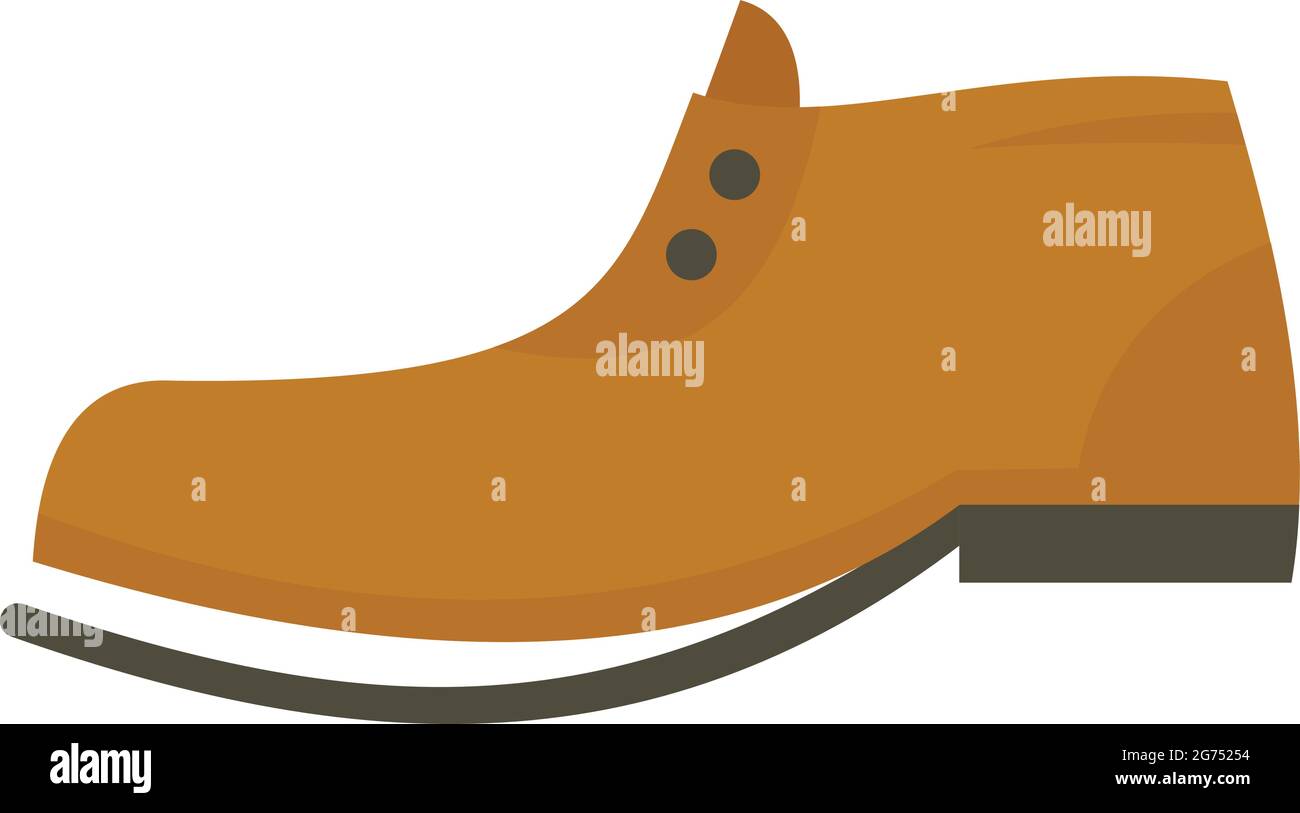 Garbage shoe icon flat isolated vector Stock Vector Image & Art - Alamy