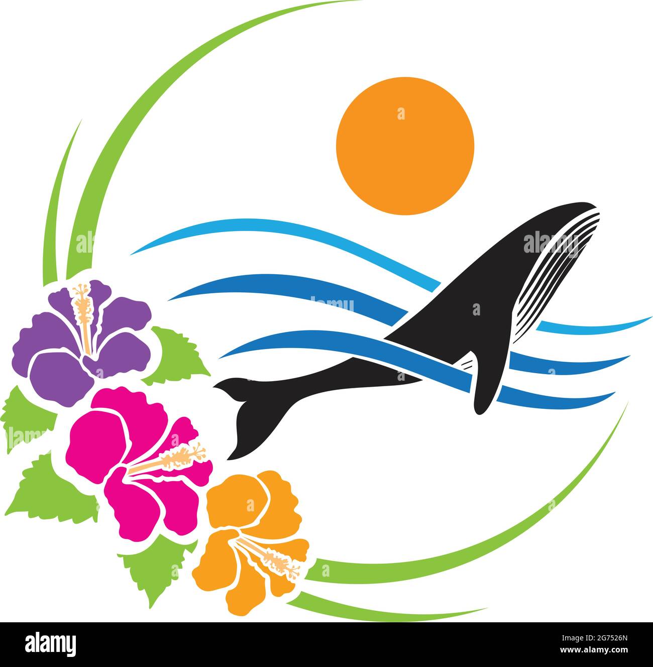 abstract humpback whale Stock Vector Image & Art - Alamy