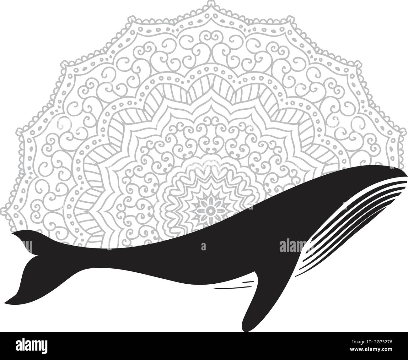 abstract humpback whale Stock Vector Image & Art - Alamy