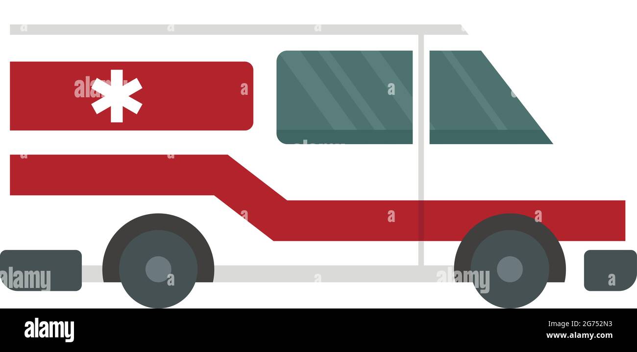 Ambulance top view Cut Out Stock Images & Pictures - Alamy