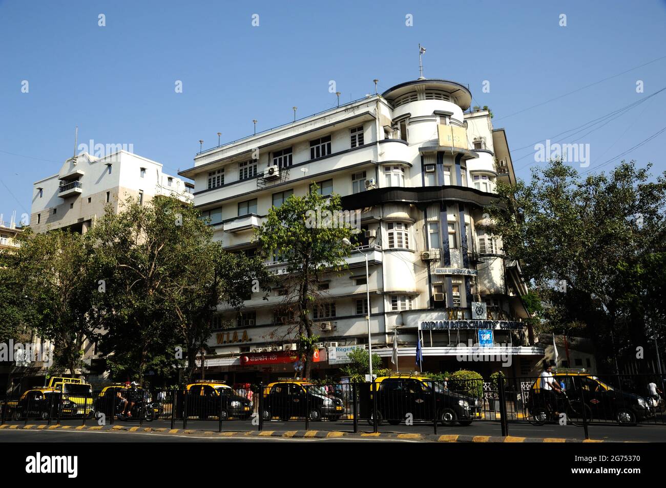 Mumbai; Maharashtra; India- Asia; March; 2015 : Building of Indian ...