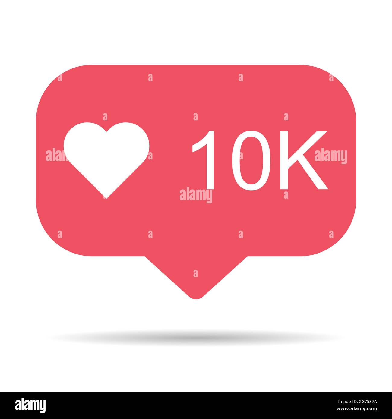 Follower notification symbol for application instagram. Web app button ...