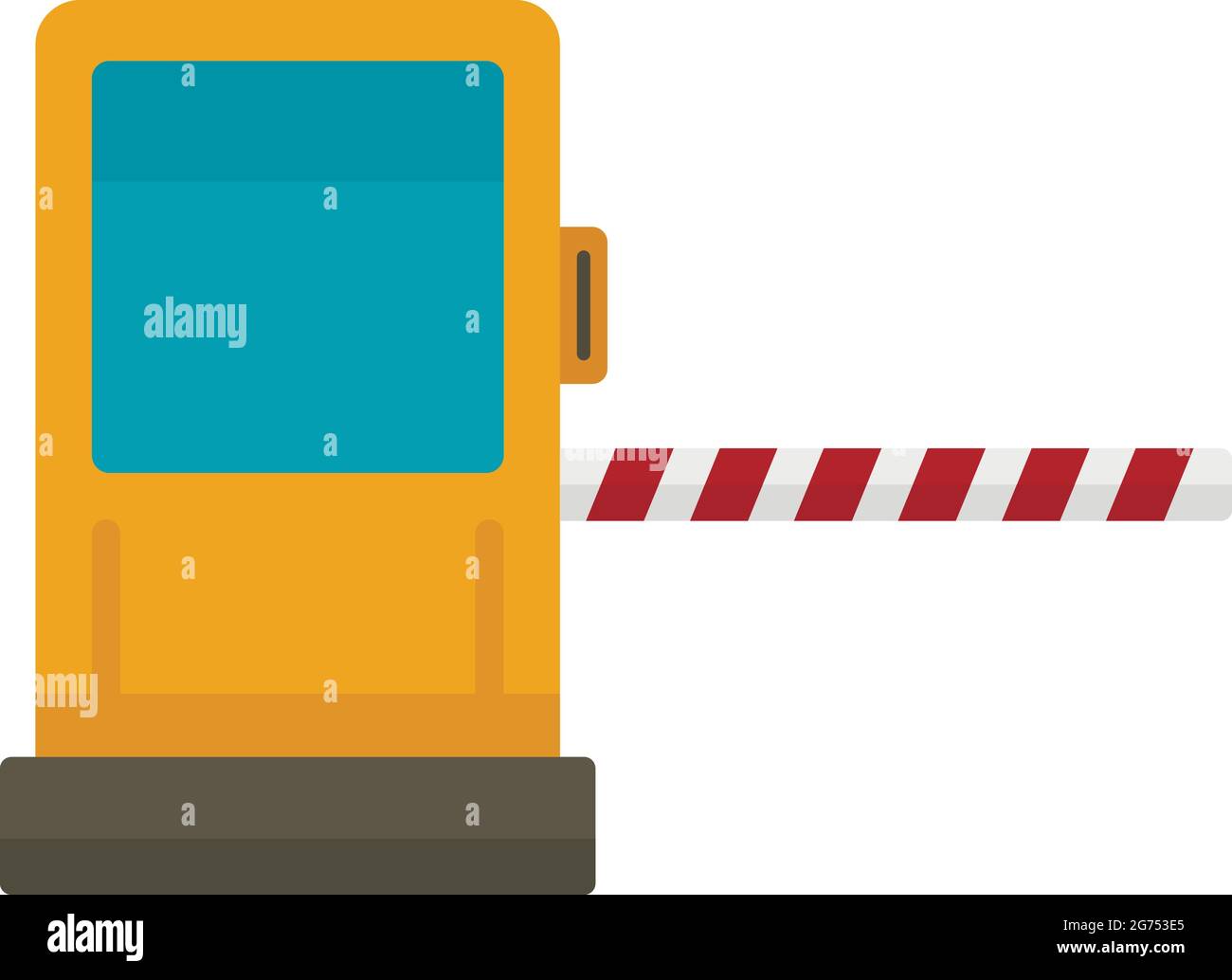 Toll gate Stock Vector Images - Alamy