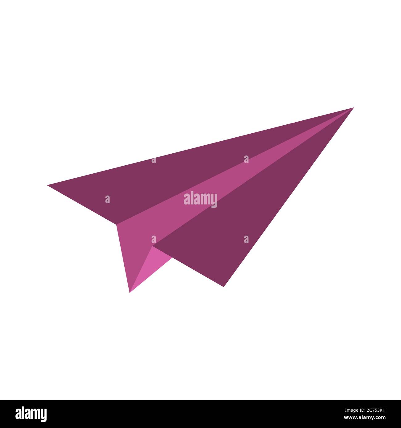 Send web icon isolated on white background. Message symbol for website ...