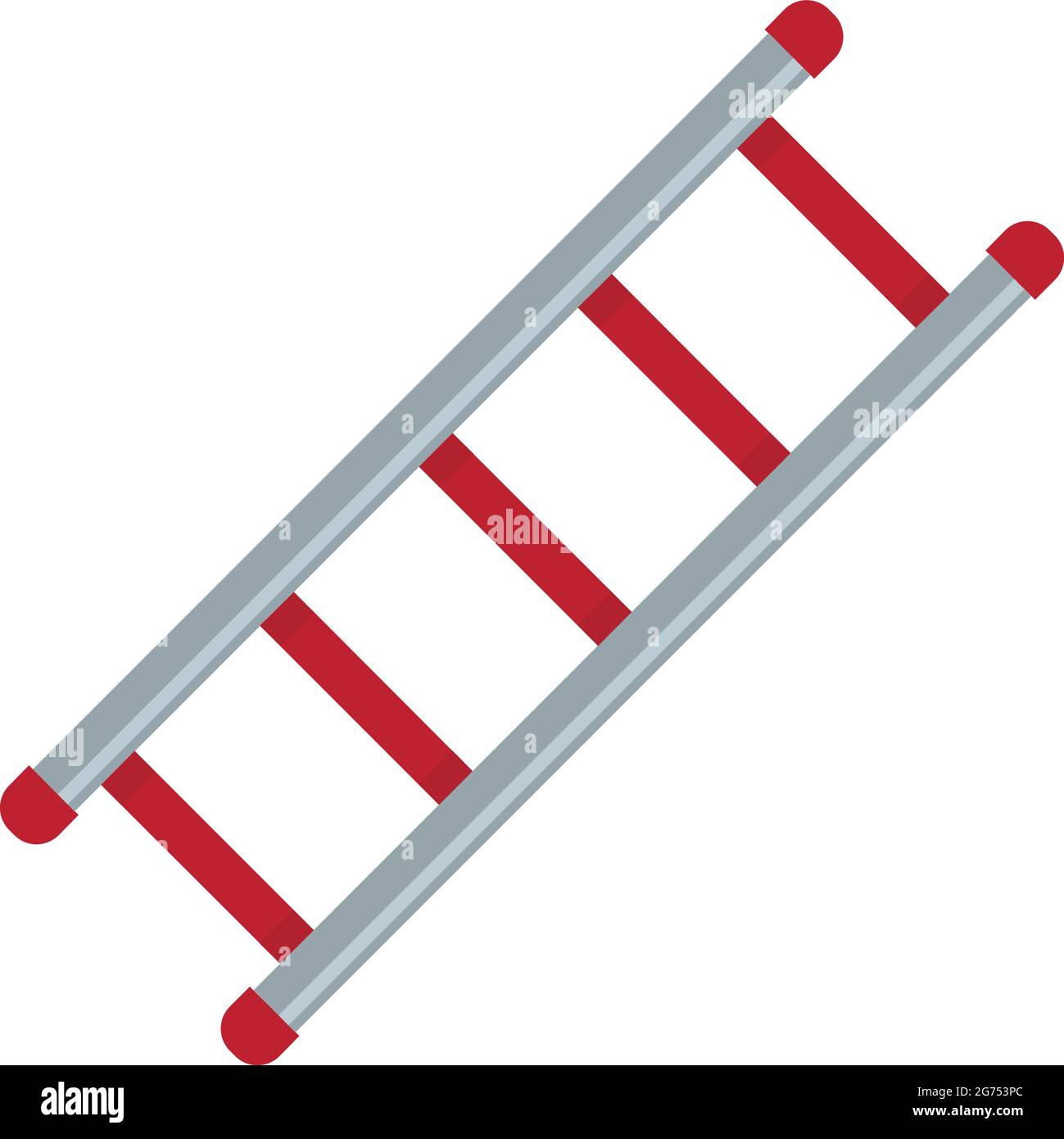 Ladder icon flat isolated vector Stock Vector Image & Art - Alamy