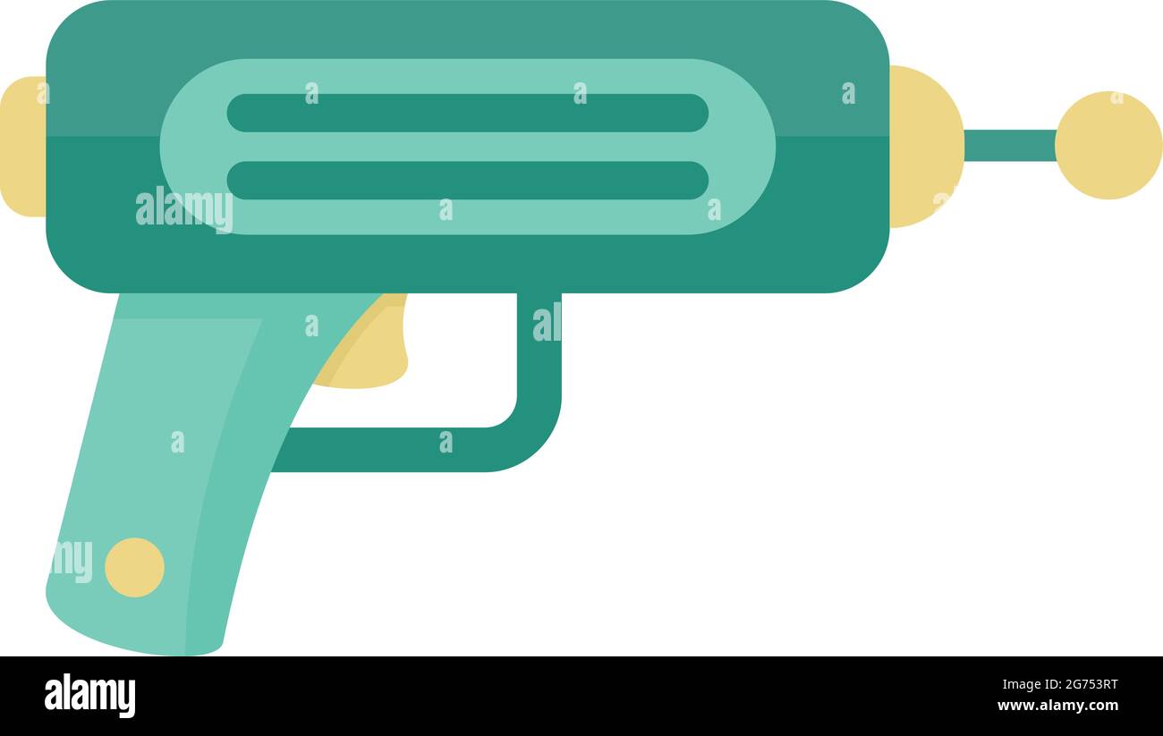 Ray blaster icon flat Cut Out Stock Images & Pictures - Alamy