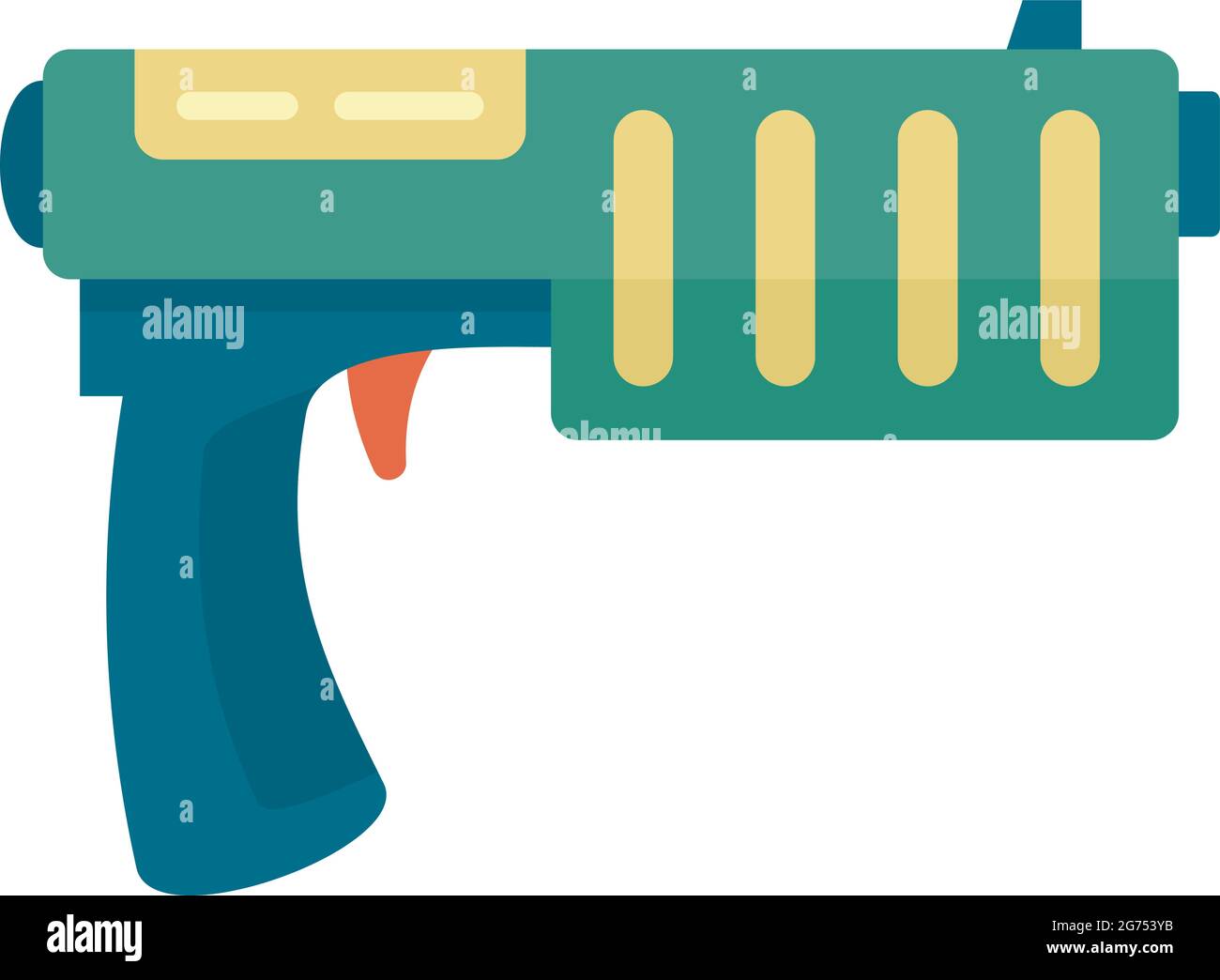 Kid blaster icon flat isolated vector Stock Vector Image & Art - Alamy