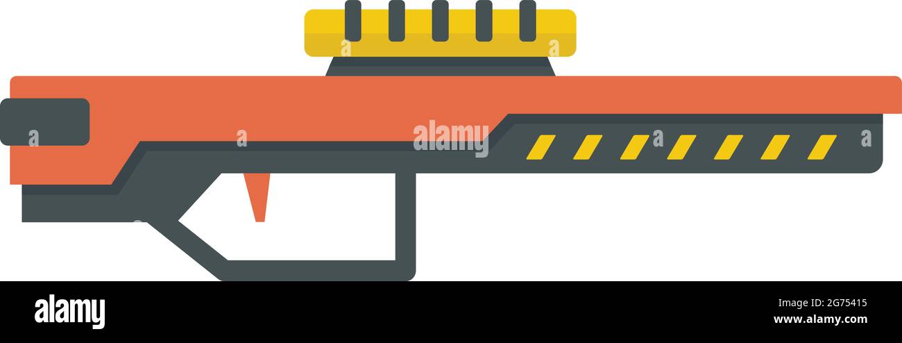 Energy blaster icon flat isolated vector Stock Vector Image & Art - Alamy