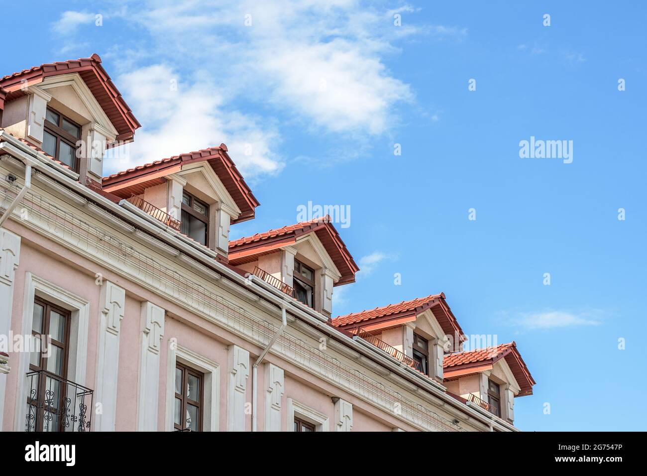 An exterior of a residential building Stock Photo - Alamy