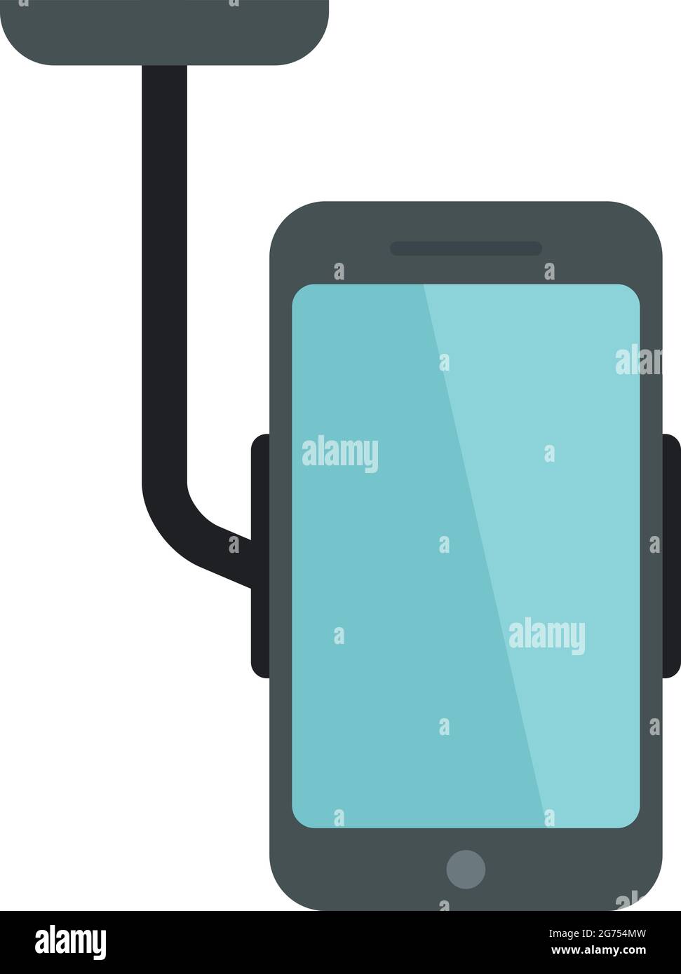 Car phone holder icon flat isolated vector Stock Vector Image & Art - Alamy