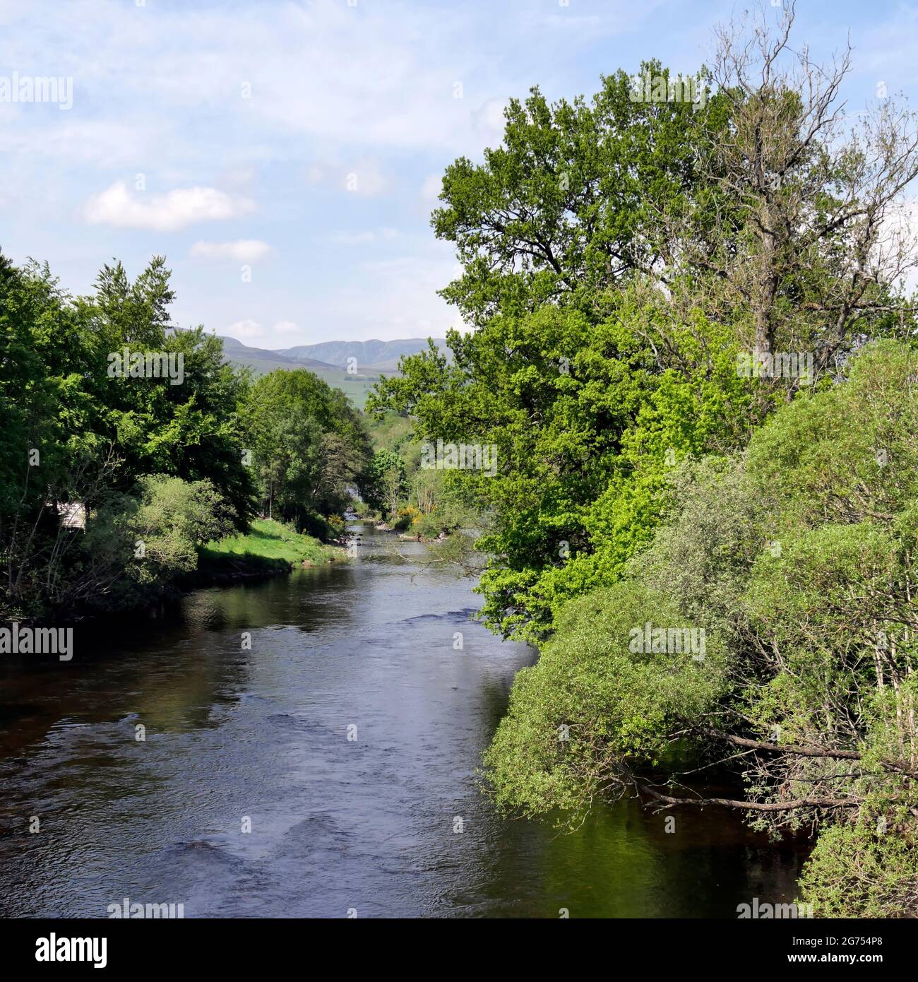 River Earn, Crieff,Scotland Stock Photo - Alamy