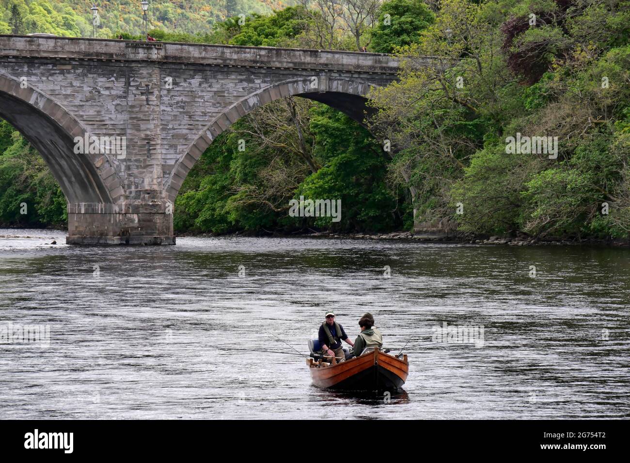 Angler fishing in river tay hi-res stock photography and images - Alamy