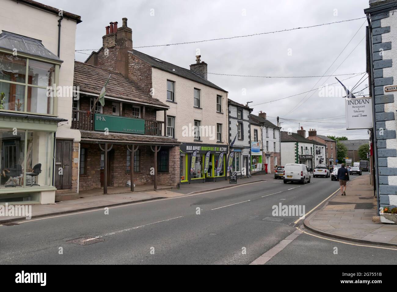 Kirkby stephen town centre hi-res stock photography and images - Alamy