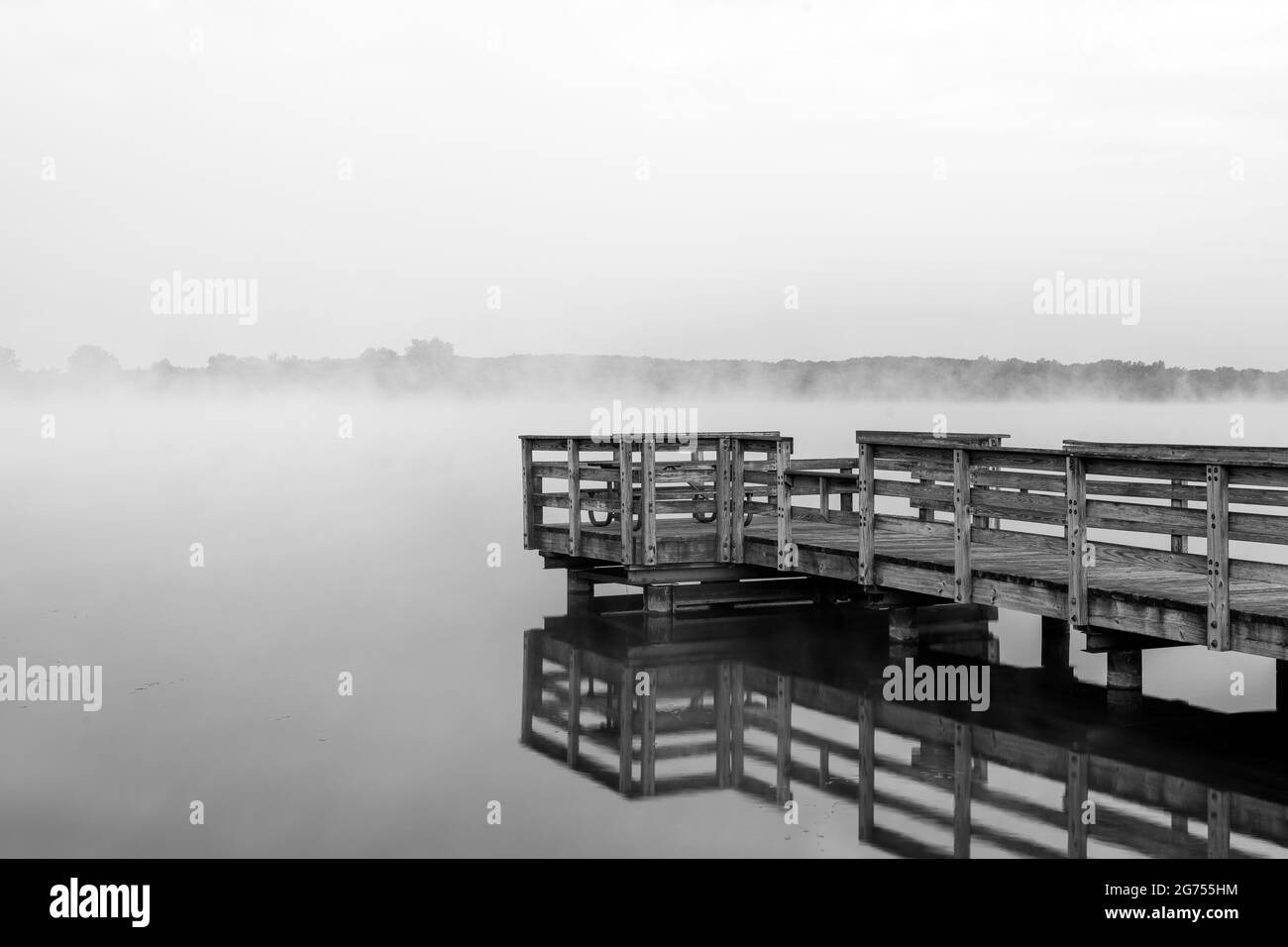 Fog Rolling in Stock Photo - Alamy