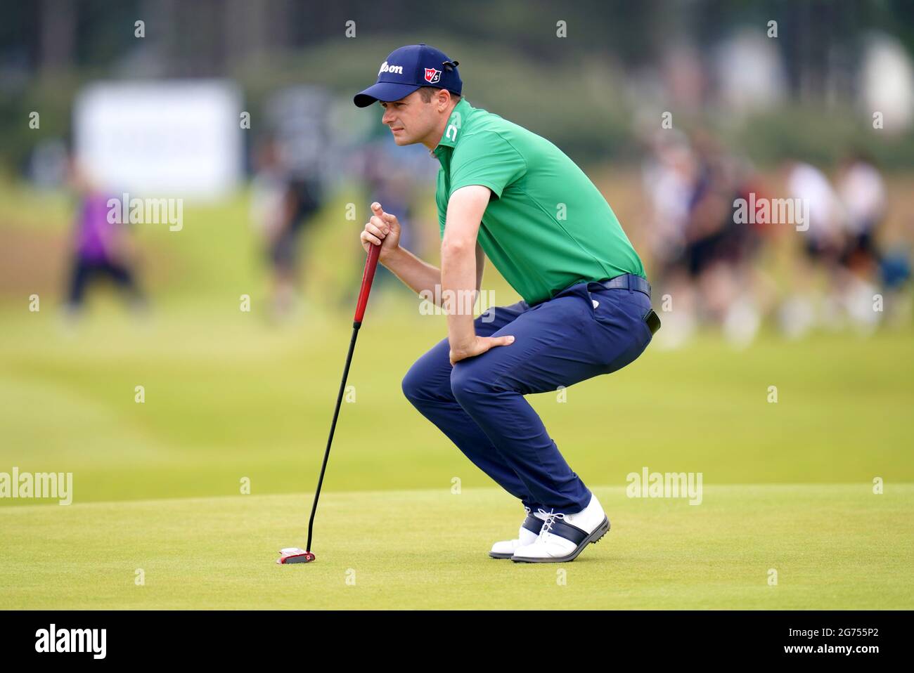David Law on the 5th green during day four of the Aberdeen Standard ...