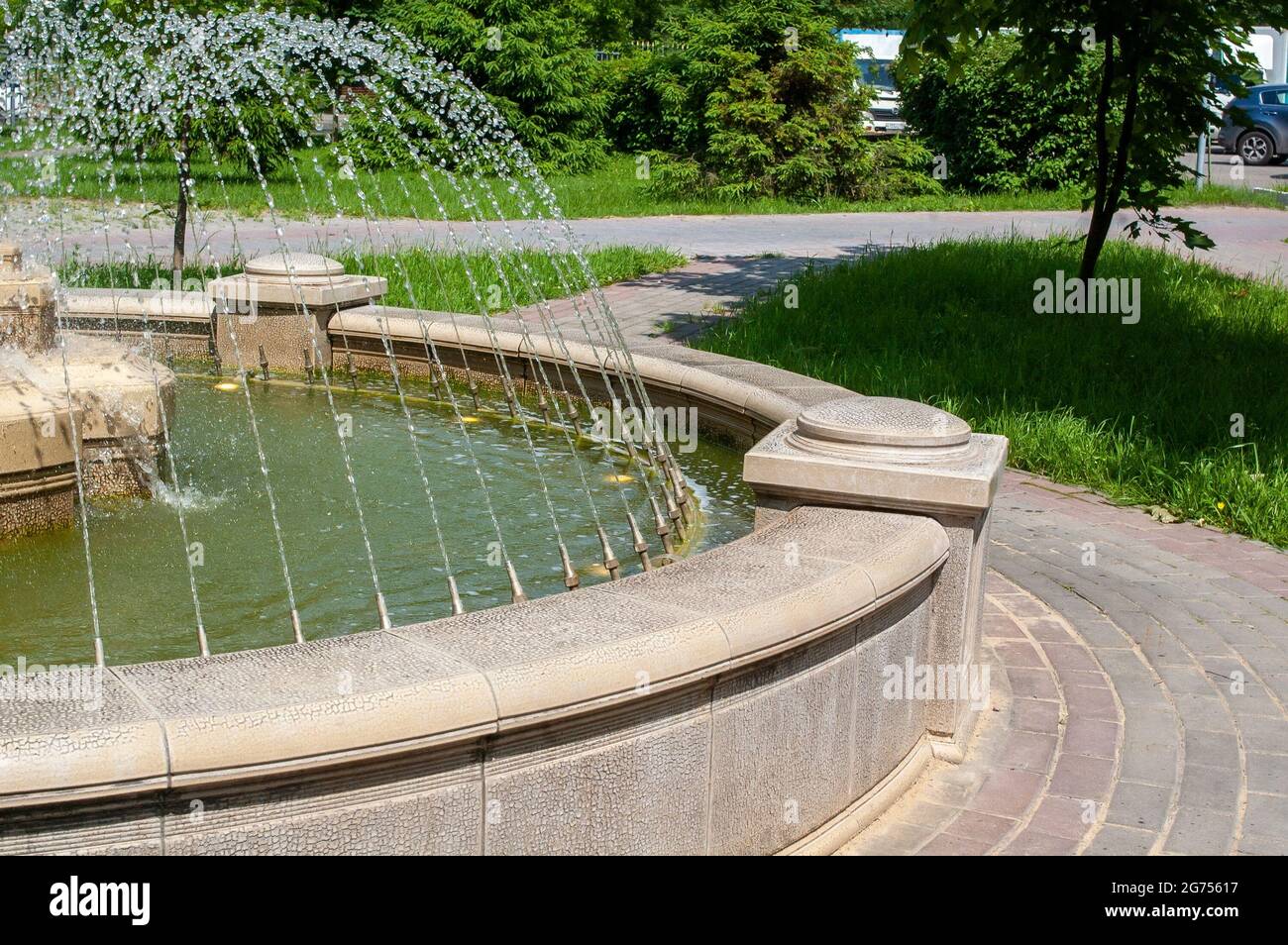 House of the small fountain hi-res stock photography and images - Alamy