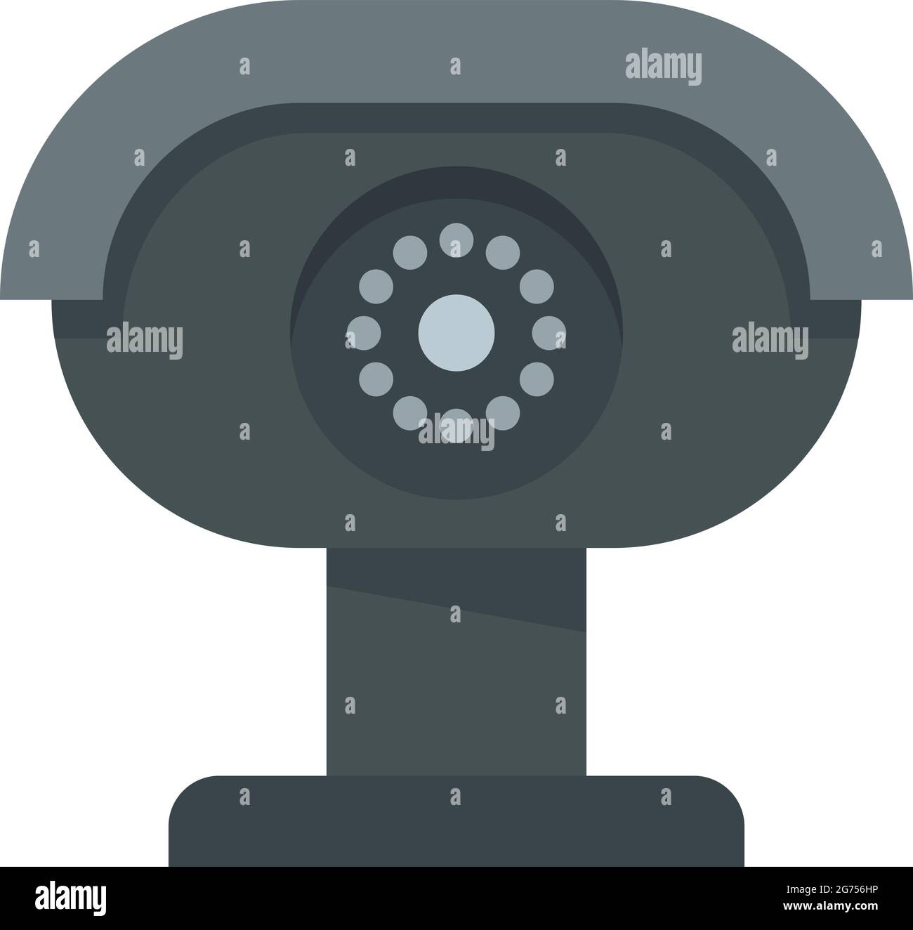 Security camera icon flat isolated vector Stock Vector Image & Art - Alamy