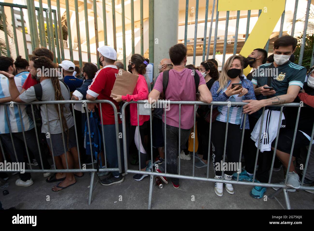 Copa america 2021 final argentina hi-res stock photography and images ...
