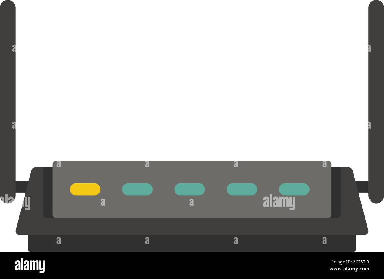 Firewall router icon flat isolated vector Stock Vector Image & Art - Alamy