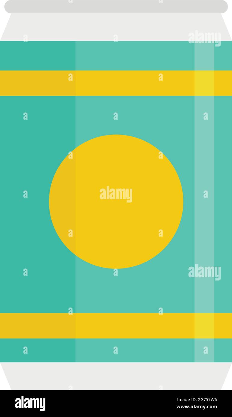 Aluminum tea can icon Cut Out Stock Images & Pictures - Alamy