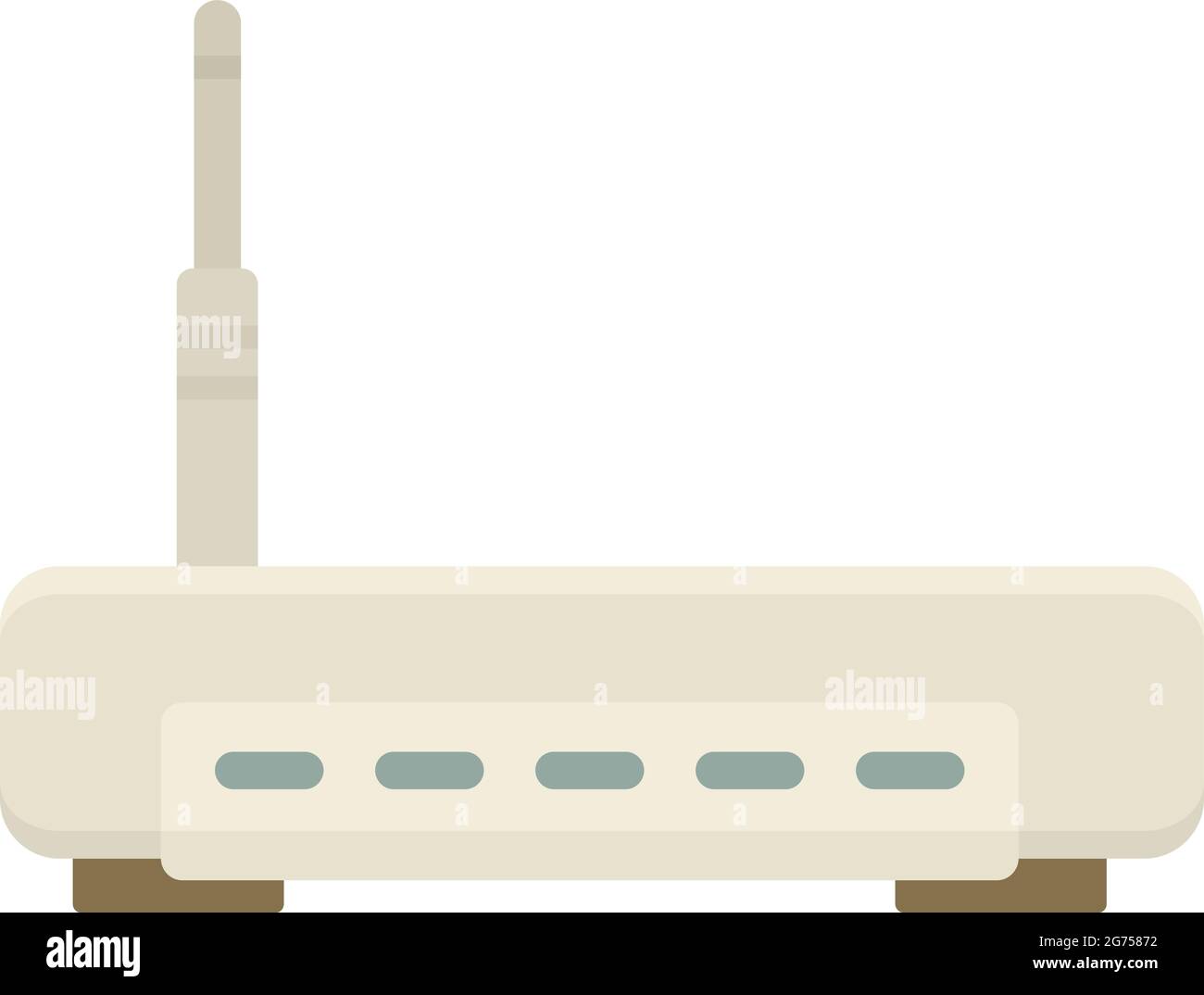 Router equipment icon flat isolated vector Stock Vector Image & Art - Alamy