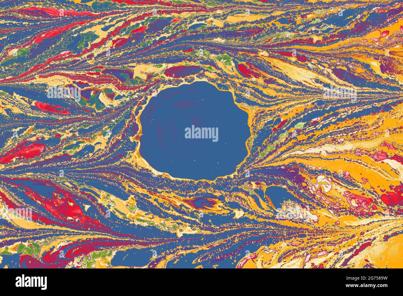 An abstract drawing of a mixture of colors Stock Photo - Alamy